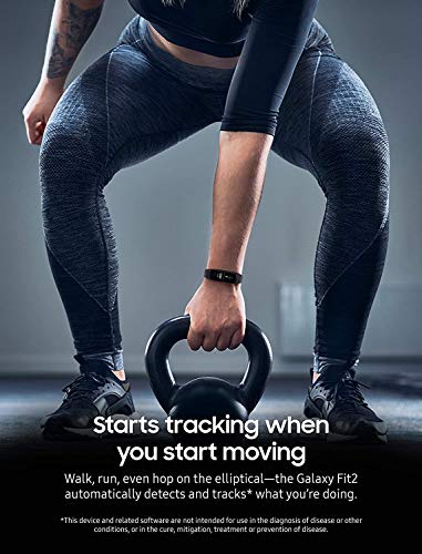 Samsung Galaxy Fit 2 2020 Bluetooth Fitness Tracking Smart Band (Black)