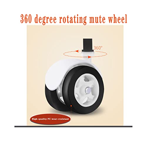 Rrunzfon Baby Walker U-Shaped Walker Prevent O-Legs Multifunctional Anti-Rollover Walker Suitable for More Than 6 Months 360-degree Silent Wheel Light and Music-Dan Hong 8