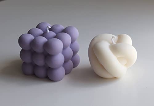 Bubble Candle by Brighter Sky|Natural Wax|Candle Decor|Gift for Her|Cute Candle|Candle Ideas|Wax Melts|Pillar Candle|Candle Holder|Candle Gift|Dessert Candle|Decorative Candle|Home Decor