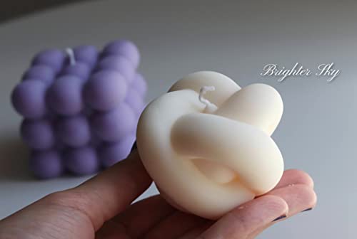 Bubble Candle by Brighter Sky|Natural Wax|Candle Decor|Gift for Her|Cute Candle|Candle Ideas|Wax Melts|Pillar Candle|Candle Holder|Candle Gift|Dessert Candle|Decorative Candle|Home Decor