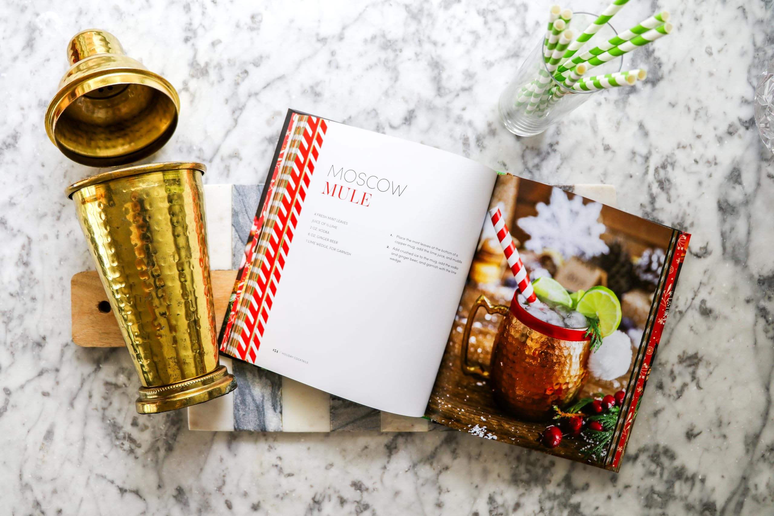 Holiday Cocktails: Over 100 Simple Cocktails to Celebrate the Season (Effortless Holiday Drinks For Intimate Gatherings and Big Crowds)