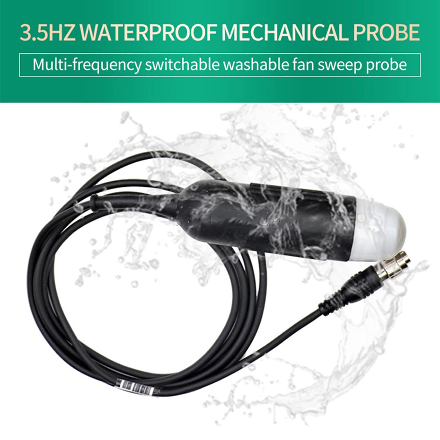 JeeKoudy Veterinary Ultrasound Scanner Machine, Handscan Vet Smart B-Ultrasound Machine Rechargeable Machine for Pig Horse Cow Pregnancy Animals Pets