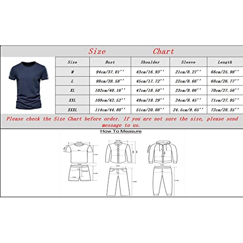 Mens Cotton Short Sleeve Color T Shirt Comfortable Tribal Top Red