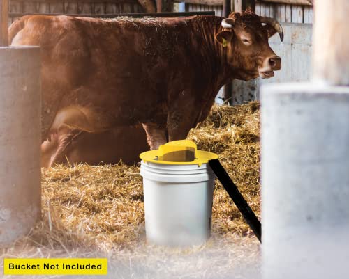 RinneTraps - Flip N Slide Bucket Lid Mouse Trap |Humane or Lethal| |Trap Door Style| |Multi Catch |Auto Reset| |Indoor Outdoor| |No See Kill| |5 Gallon Bucket Compatible| Made in USA (1)