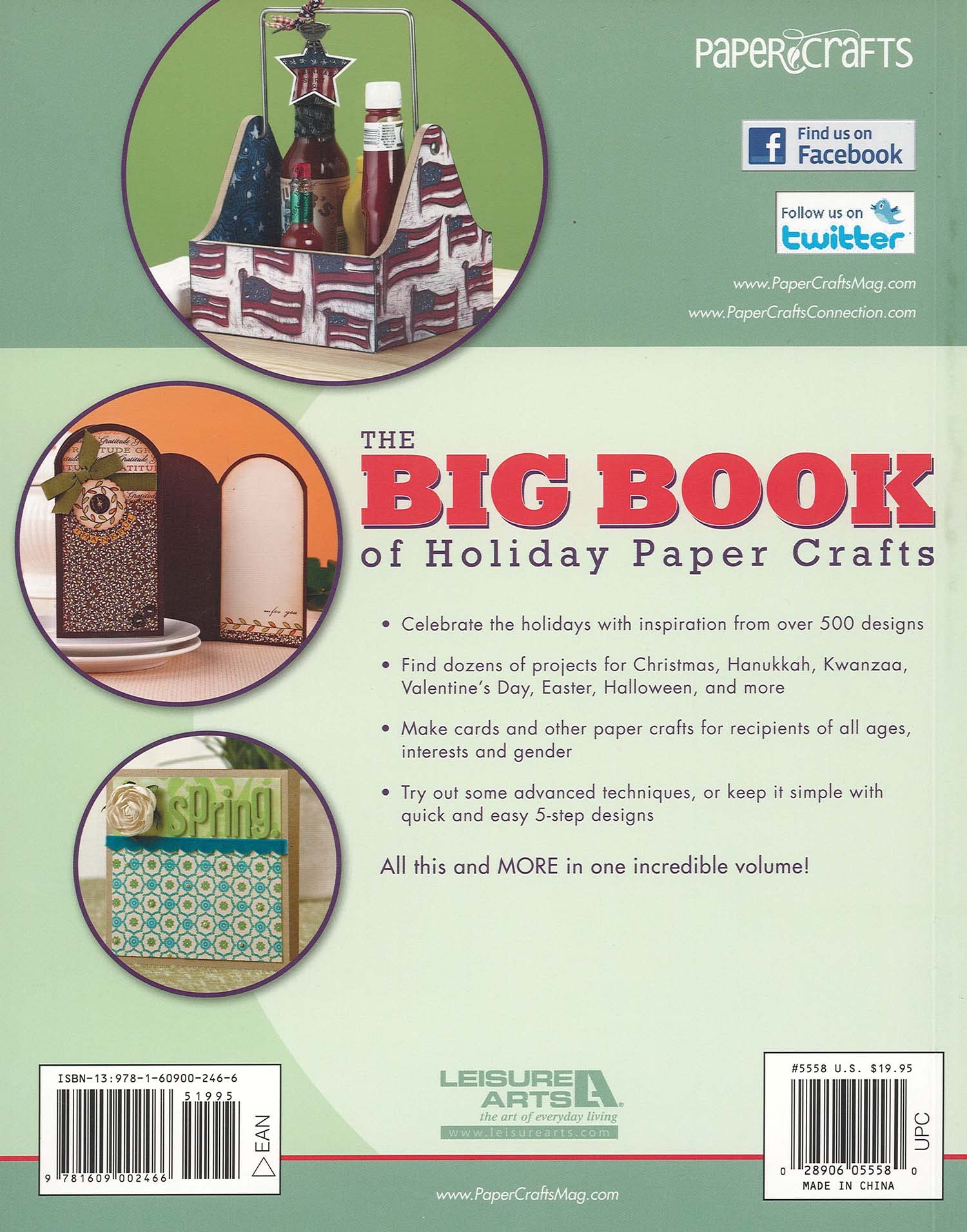 The Big Book of Holiday Paper Crafts-Over 500 Easy Keepsake Designs for all Holidays and Seasons