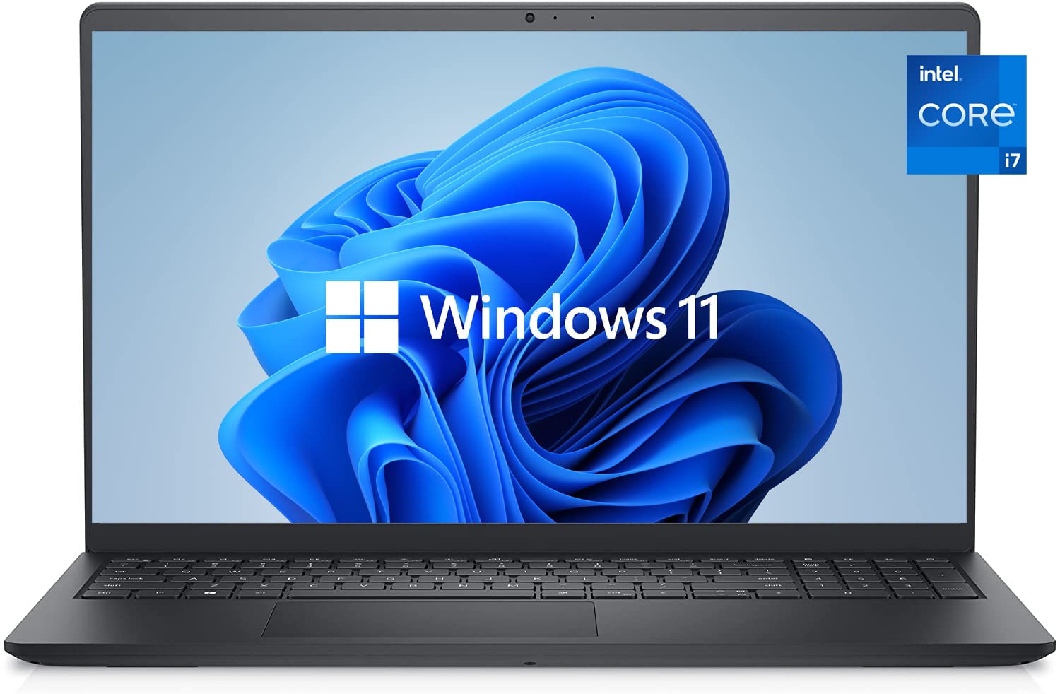 Dell 2021 Inspiron 3511 Laptop, 15.6" FHD Display, Intel Core i7-1165G7 Processor, 64GB RAM, 1TB SSD, Intel Iris Xe Graphics, Webcam, HDMI, Windows 11 Home, Carbon Black