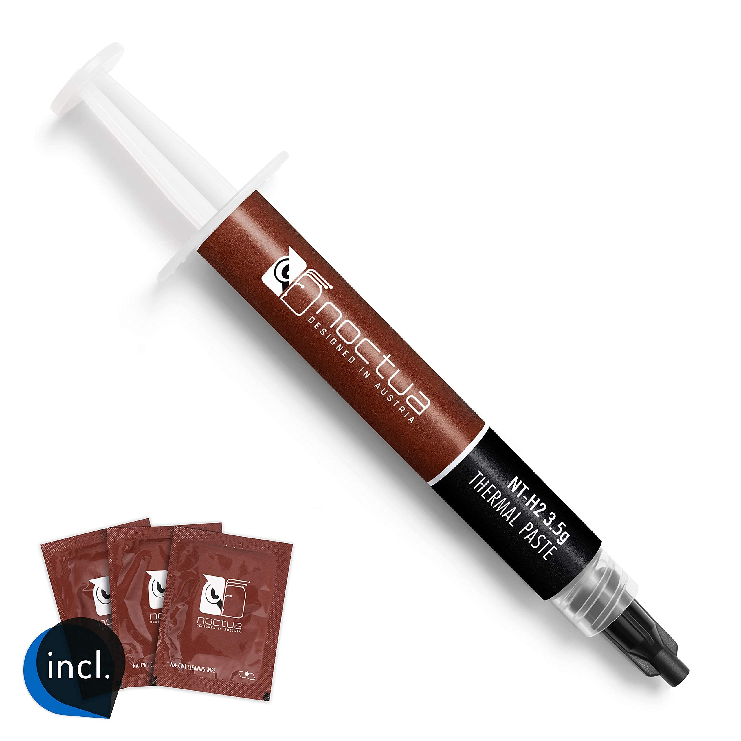 Noctua 240mm AIO Upgrade Bundle (2X NF-A12x25 PWM chromax.Black.swap 120mm Fans Plus 1x NT-H2 Thermal Paste)