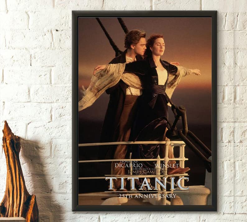 Tit%anic For 25th Anniversary Movie 2023 Poster, Tit%anic Movies 2023 Poster Canvas, Gift For Tit%anic Fan Poster, Home Wall Decor Canvas Poster, Custom Poster