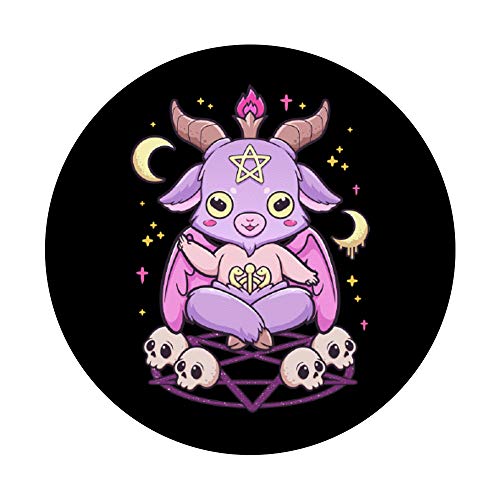 Kawaii Pastel Goth Cute Creepy Krampus PopSockets PopGrip: Swappable Grip for Phones & Tablets