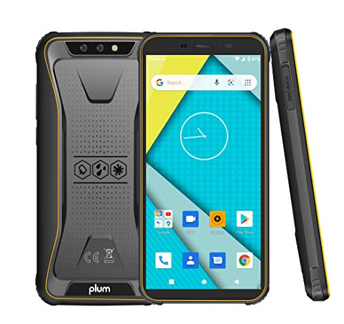 Plum Gator 6 - Rugged Smart Phone Unlocked Water Shock Resistant Military Grade IP68 Certified - Not for use in The USA