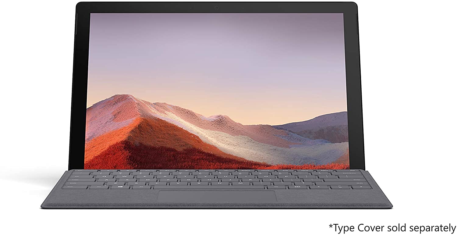 Microsoft Surface Pro 7 12.3" Touchscreen Tablet Laptop (2736 x 1824), Intel Core i5 (Beat i7-7660U), 8GB RAM 256GB SSD, Windows 10 Home