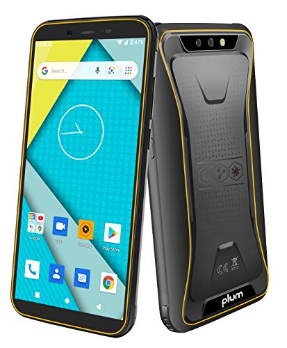 Plum Gator 6 - Rugged Smart Phone Unlocked Water Shock Resistant Military Grade IP68 Certified - Not for use in The USA
