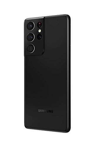 Samsung Galaxy S21 Ultra 5G, US Version, 256GB, Phantom Black - Unlocked (Renewed)