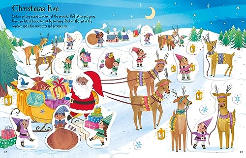 First Sticker Book Christmas: Enchanting Holiday Decorating Fun with over 150 Stickers, Perfect for Toddlers and Preschoolers (First Sticker Books)