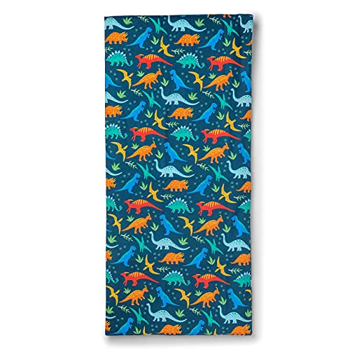 Wildkin 12 Inch Kids Backpack Bundle with Nap Mat Cover (Jurassic Dinosaurs)