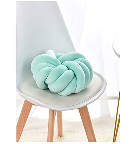 Youjiayi Knot Pillow 14X14 Velvet Christmas Decorative Throw Pillows Knotted Pillows for Couch Chair Cushion Sofa Garden Lumbar Car Throw Pillows