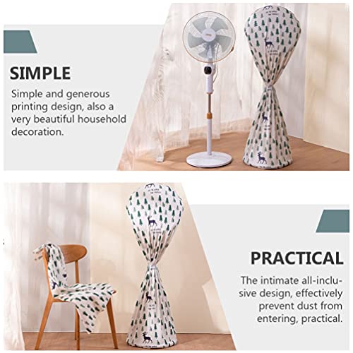 RAZZUM Floor Fan Dust Cover Reusable Fan Dust Protector Electrical Appliances Cover Anti Dust Fan Cloth Guard for Home 140x60cm Fan