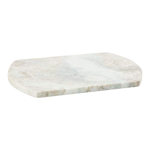 Creative Co-Op Marble Cheese, Buff Color Cutting Board, 12" x 8"