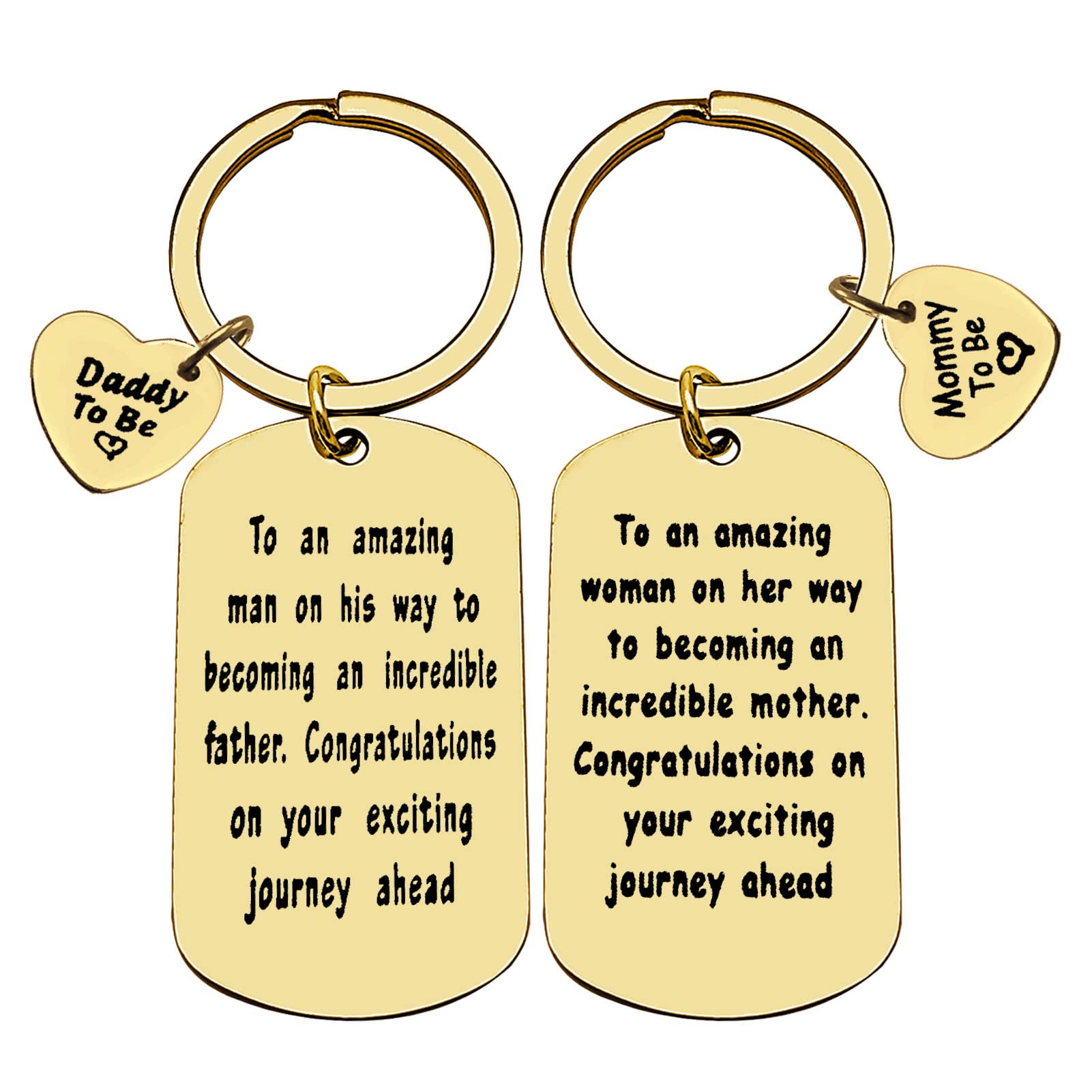 New Parent Gift First Time Pregnancy Gifts for Mom Dad To Be Mom to Be Keychain Daddy to Be Gifts First Time Dad Gifts New Mom Jewelry Baby Announcement Gift New Mom and Dad Gifts Baby Shower Gifts