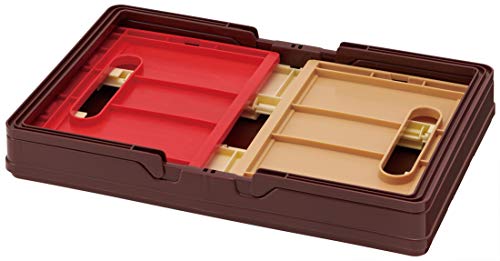 Skater BWOT13 Storage Box, Foldable, Storage Case, Basket, Burger Conx, Mix, 7.1 x 9.8 x 7.7 inches (38 x 25 x 19.5 cm)