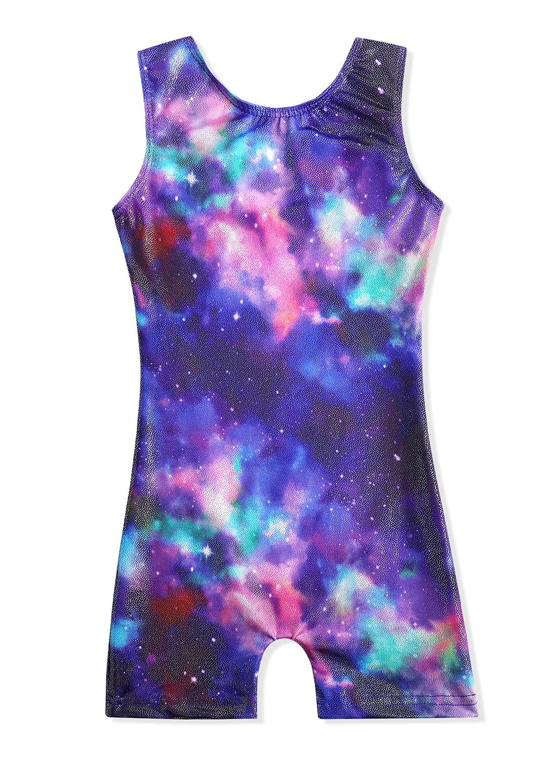 HOZIY Toddler Leotards 2t 3t for Gymnastics Dance Outfits With Shorts Baby Girls 2-3t Navy Blue Rose Hot Pink Sparkly