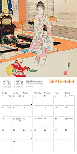 Ashmolean Museum: Japanese Art by Ogata Gekko Wall Calendar 2024 (Art Calendar)