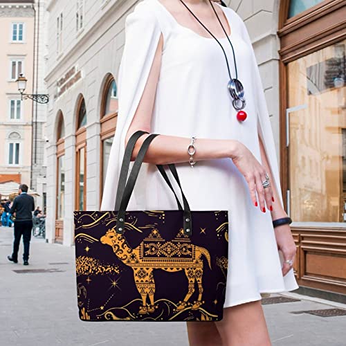 Womens Handbag Camels Leather Tote Bag Top Handle Satchel Bags For Lady
