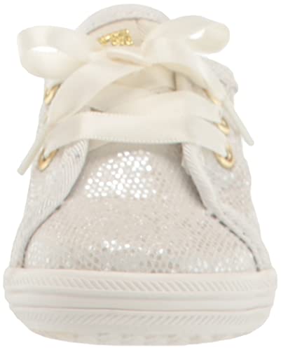 Keds Kids Baby Kickstart Crib Celebrations Sneaker, Ivory, 3 US Unisex Infant