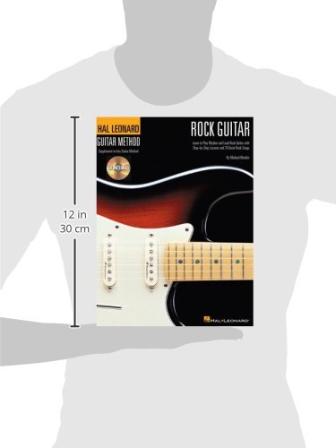 Hal Leonard Rock Guitar Method Book/Online Audio (Hal Leonard Guitar Method (Songbooks))