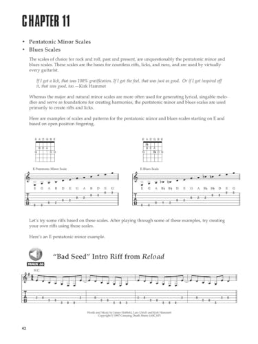 Learn to Play Guitar with Metallica Book/Online Audio