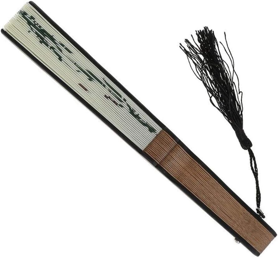 Hand Fan Folding Fan,Hand-held Fan,Vintage Summer Bamboo Folding Fan Hand Held Fan Dance Wedding Party Pocket Gifts Fans Hand Paper Folding Props Vintage style