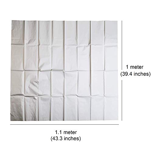 RadiArmor EMF Blocking Fabric with Extra Tape – Block Cell Phone Signals, 5G, WiFi, GPS, Bluetooth and More – Large 1 Meter Sheet (43.3” X 39.4”) and Extra 1 Meter (39.4”) EMF Blocking Tape