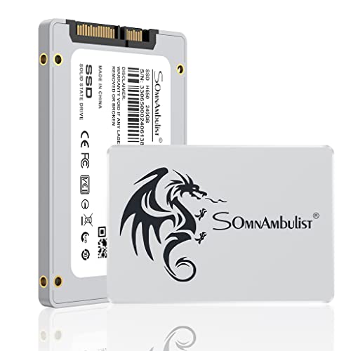 Somnambulist 2tb 120gb sata ssd Disk Built-in Hard Drive Suitable for Desktop Notebook Computers 960gb 240gb 60gb 480gb (White Dragon 60GB)