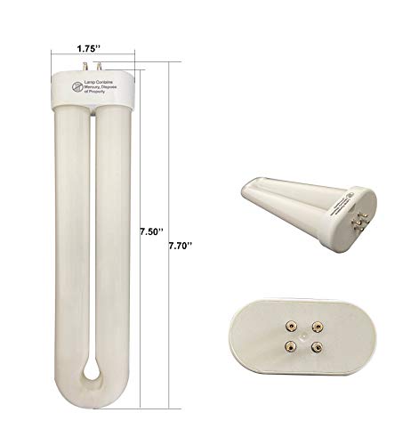 BF35 Replacement BL Bulb, 7.5 inch Length, Compatible for Flowtron BK-15D, Stinger FP15, TZ15,BB-15WHT,15W U Shape BF35C