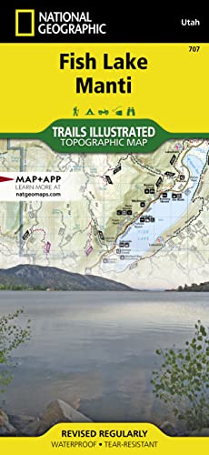Fish Lake, Manti (National Geographic Trails Illustrated Map)