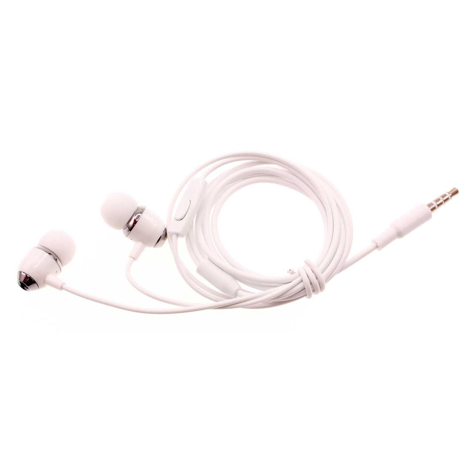 Wired Earphones Hi-Fi Sound Headphones Handsfree Mic Headset Earbuds Compatible with Lively Jitterbug Smart3