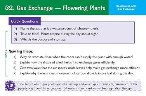 New Grade 9-1 Edexcel International GCSE Biology: Revision Question Cards (CGP IGCSE 9-1 Revision)