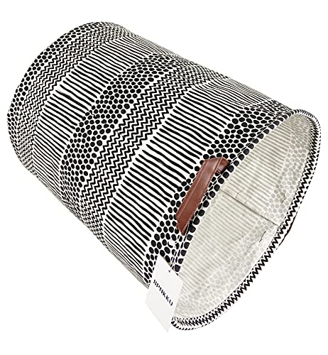 Folding laundry basket,home decor,Large Storage Bins,Storage basket,Bedroom storage,Waterproof Storage box Nursery family laundry hamper/basket (Black line)