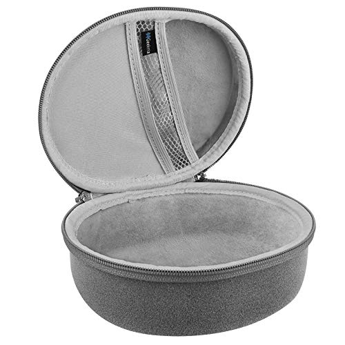 Geekria Shield Headphones Case Compatible with Sony WH-XB910N, WH-XB900N, WH-1000XM4, WH-1000XM3, WH-H910N Case, Replacement Hard Shell Carrying Bag with Cable Storage (Grey)