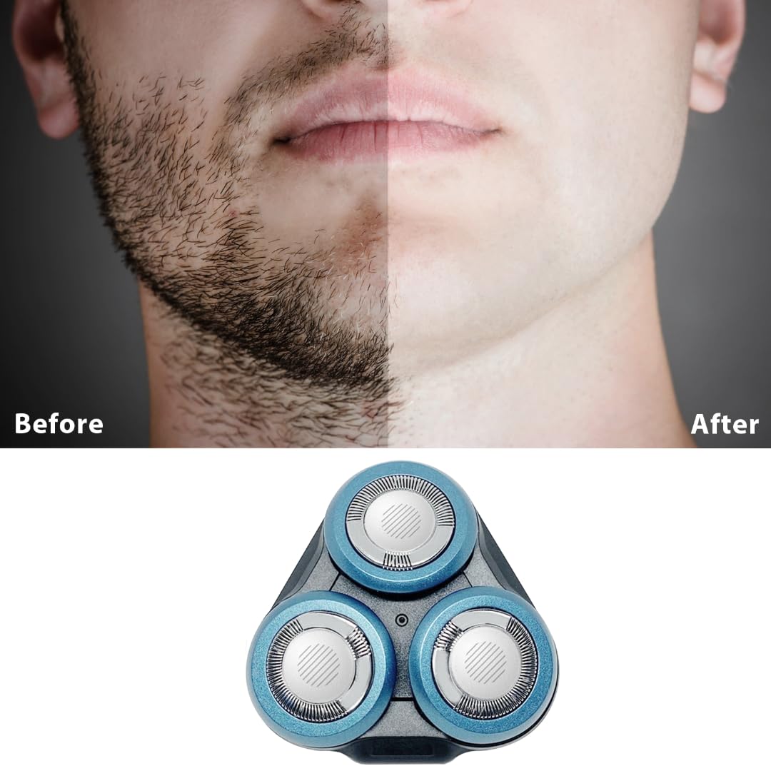 Replacement Head Assembly Complete for Philips Norelco Mens Cordless Wet Dry Electric Shaver SH50 5000 6000 S6011 S6015 S6840 S6550 S6580 by eSatrpro