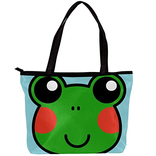 Tote Bag Women Satchel Bag Handbag Stylish Tote Handbag for Women Hobo Bag Fashion Crossbody Bag, cartoon animal frog