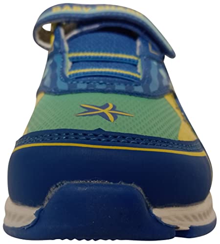 JOSMO Baby Shark Sneaker (Toddler/Little Kid) Blue/Yellow 9 Toddler M
