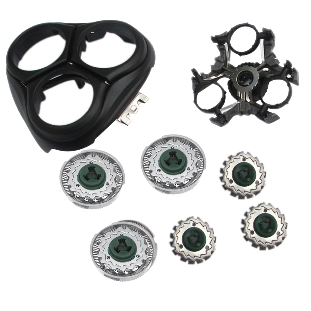 Replacement Complete Head Assembly for Philips Norelco HQ64 T725, PT730, PT734, PT735, PT860, PT861 AT926 SW3700