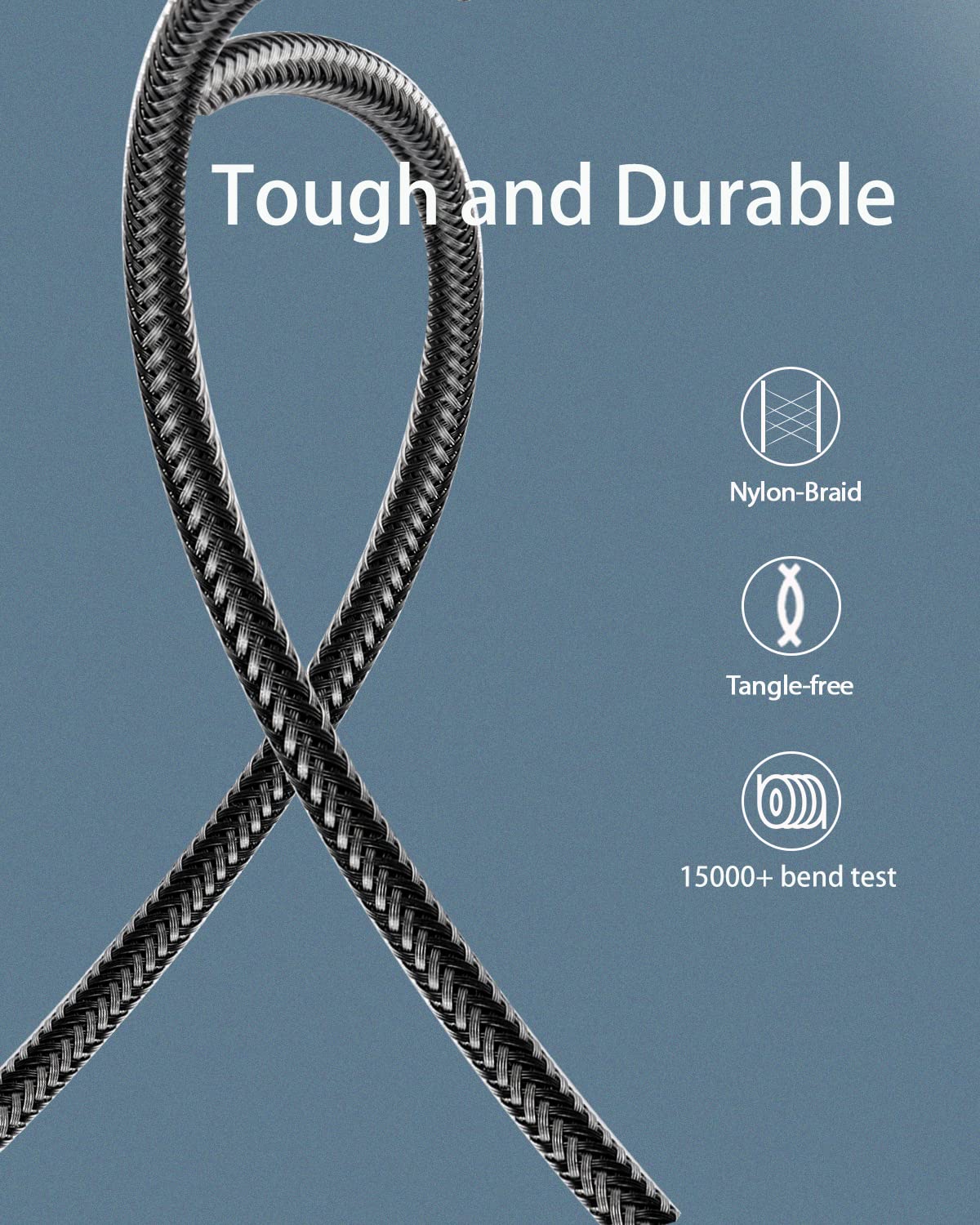 SOLMIMI USB Extension Cable, USB 3.0 A Male to USB A Female Cord, USB Extender Cable Compatible for PS4, PC, Laptop, TV, Headphone, Hard Drive, Keyboard, Mouse, Printer, Webcam (4FT/1.2M, Black)