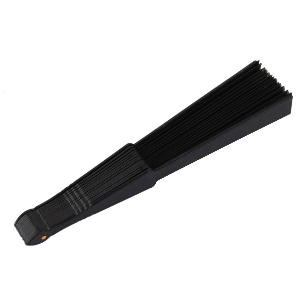 RAZZUM 2/Pack Solid Japanese Folding Fan