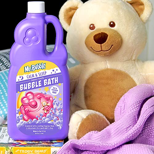 Mr. Bubble Calm & Sleep Bubble Bath (Pack of 2 Bottles, 36 fl oz Each)