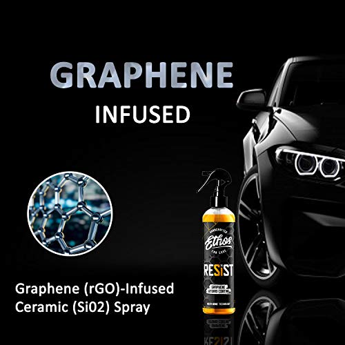 Ethos Resist - UV Ceramic Coating for Cars - Reduces Water Spotting - Enhances Coatings - Graphene Ceramic Coating Protection for Car, Boat, RV, Truck