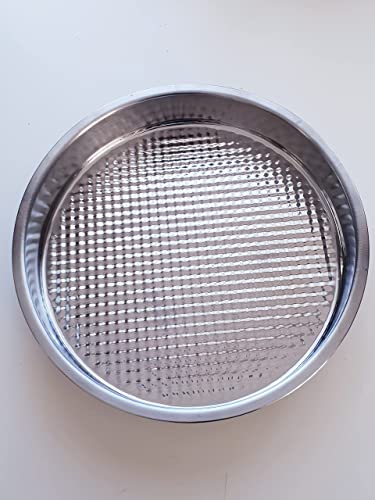 Stainless Steel Raw Meatball Tray 15" (Turkish Cig Kofte)