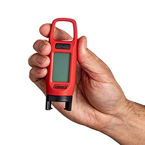 ColemanĀ® Digital Fuel Gauge, Fuel Tank Gauge, Digitally Read Fuel Level in Non-refillable Propane Fuel or Map-Pro Cylinders