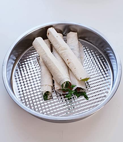 Stainless Steel Raw Meatball Tray 15" (Turkish Cig Kofte)